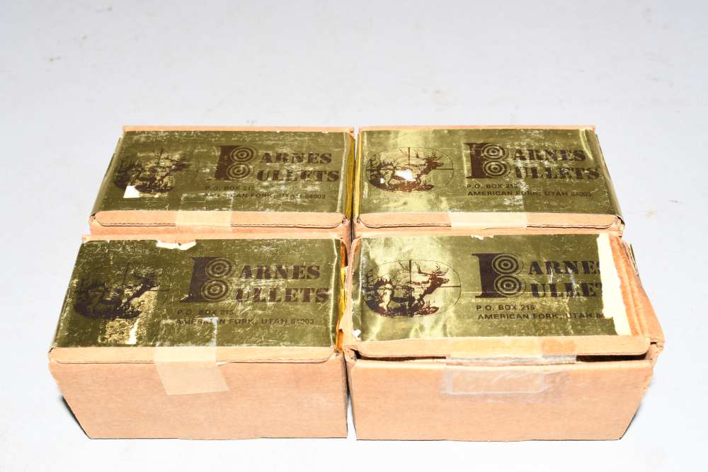 200 Barnes Bullets 8mm Cal 250 Grain Semi Spitzer SP Rifle Bullets ...