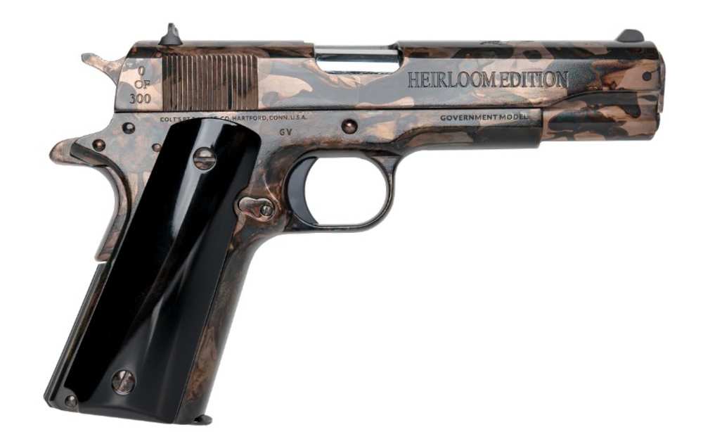 Colt 1911 Heirloom Edition 38 Super 5in 1-9Rd Mag CNCHEIRLOOM38 - Semi ...