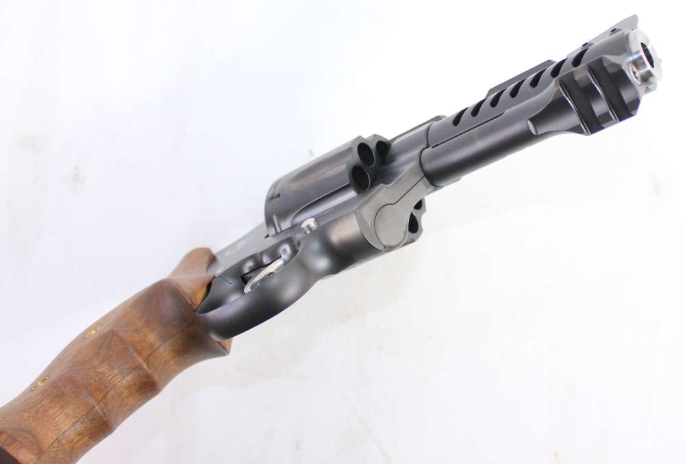 NEW KORTH NIGHTHAWK CUSTOM NXS 357 MAG 4" BARREL 8-SHOT DLC WOOD GRIPS ...