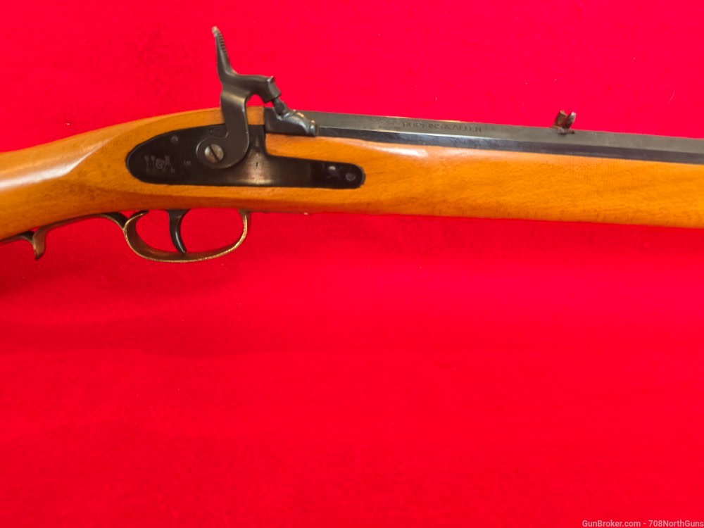 Beautiful hopkins allen 45cal long rifle muzzleloader - Black Powder ...