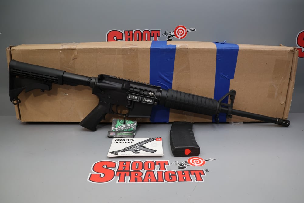 Black Rain Ordnance Spec-15 A2 Rifle 5.56Nato 16" w/Box - Semi Auto ...