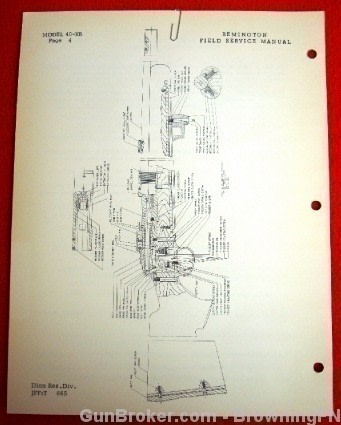 Orig Remington Field Service Owners Instruction Manual Model 40 XB - Gun Posters & Flyers at ...