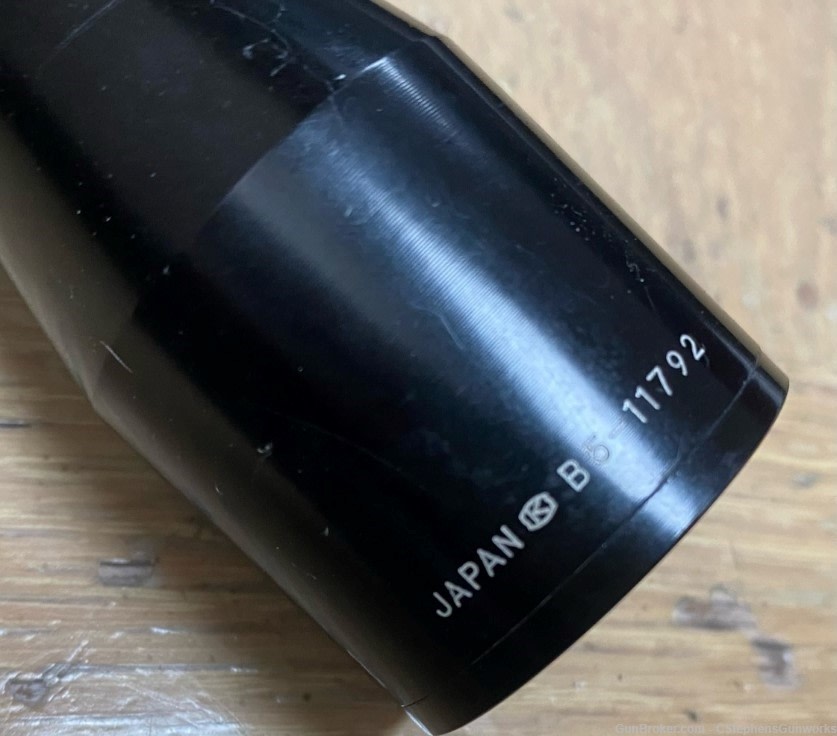 Monoscope 4x32 Fixed Reticle Black Rifle Scope Made in Japan w/Rings ...