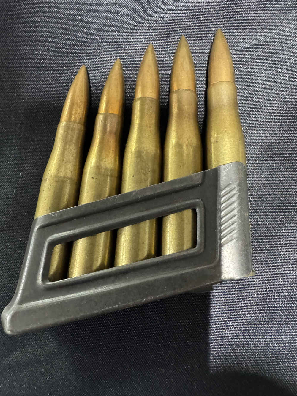 1938 Eagle/Swastika German/Austrian 8x56R M30 Ammo Steyr M95 5 Rds on ...