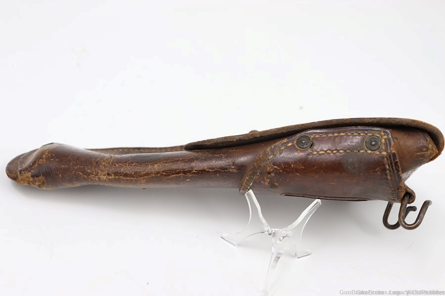 US WWII MODEL 1916 GOVERNMENT 1911 .45ACP HOLSTER BROWN LEATHER - WWI ...