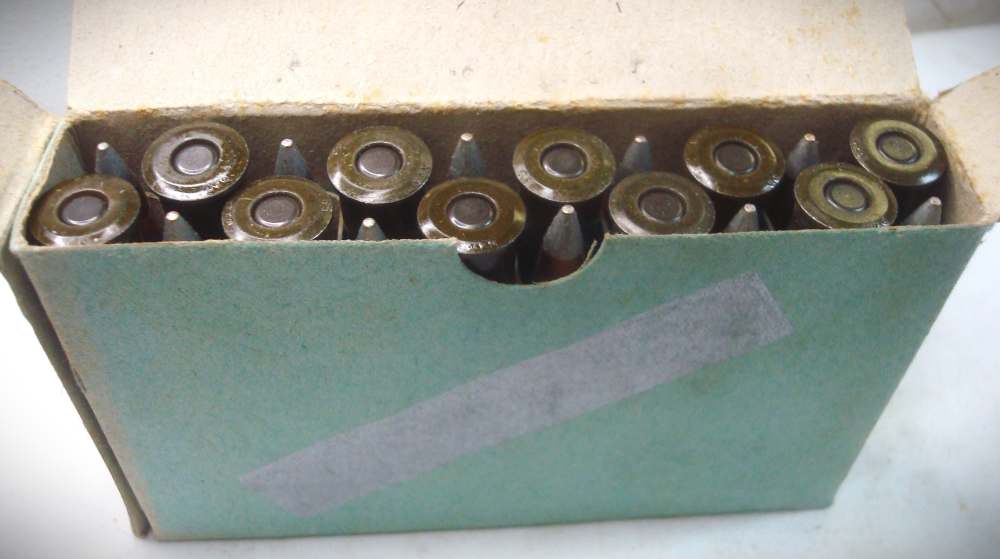 100 Czechoslovakian 7.62x54R Silver Tip Light Ball FMJ ammunition NOS ...