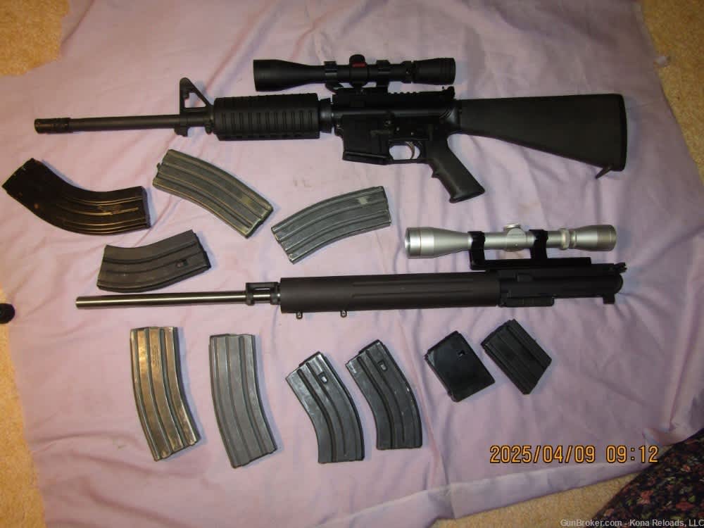 Colt, CAR-A3, HBAR ELITE, with two uppersa (5.56 & 7.62x39), both ...