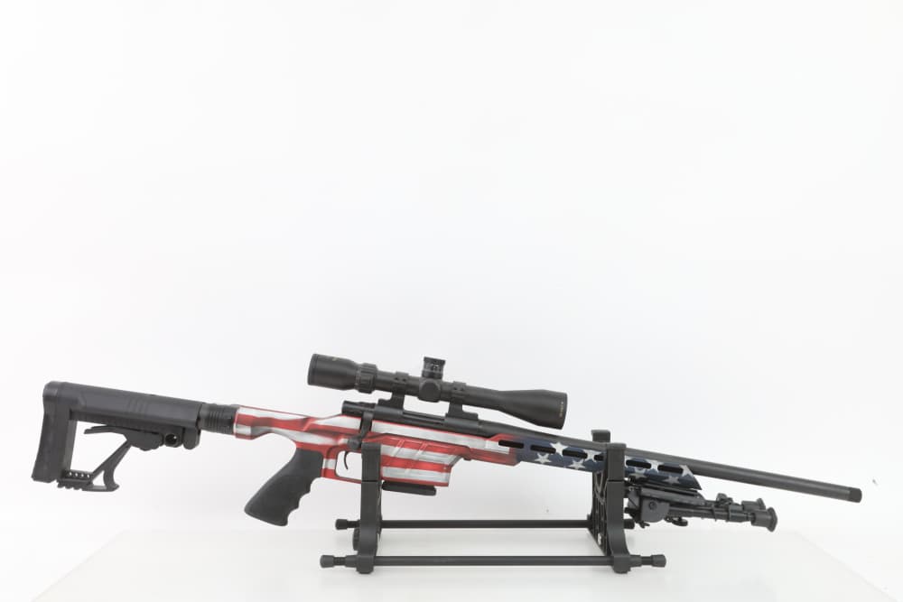 Howa 1500 Mini EXCL Lite Chassis 7.62x39 20" USA American Flag NEW IN ...