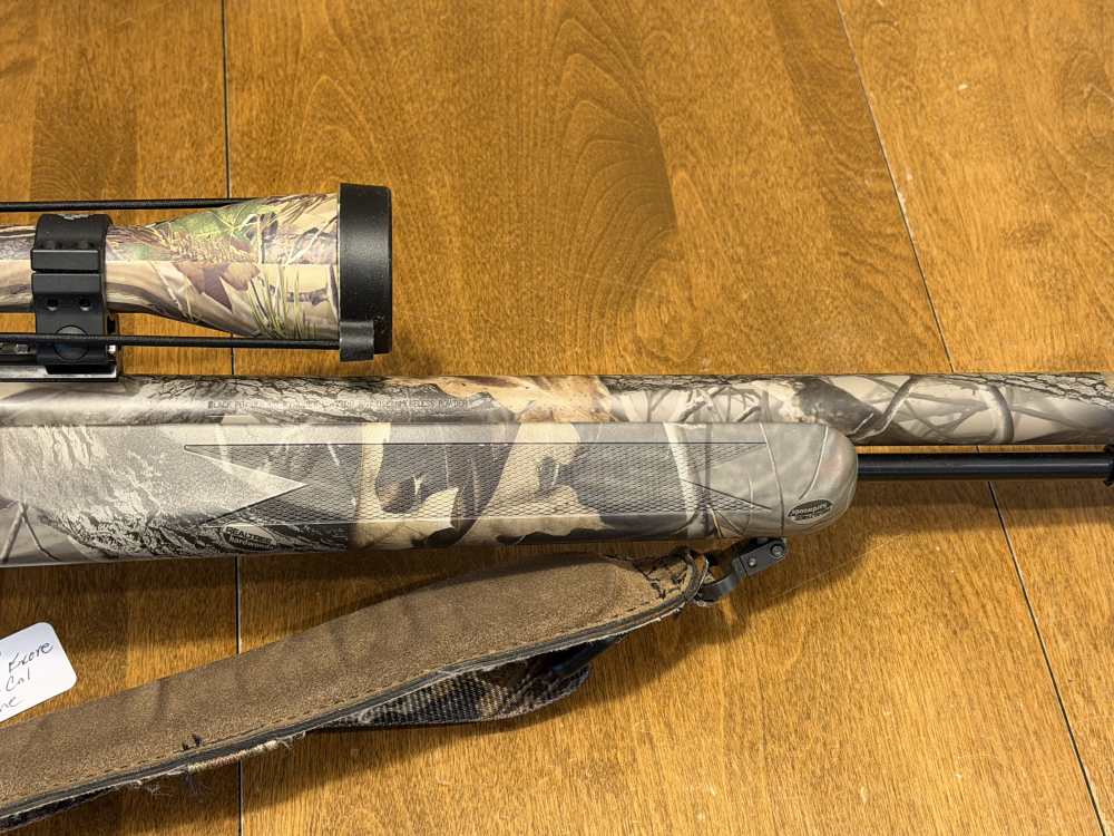 T/C Encore 209x50 inline camo finish with scope LIKE NEW! (2-316 ...