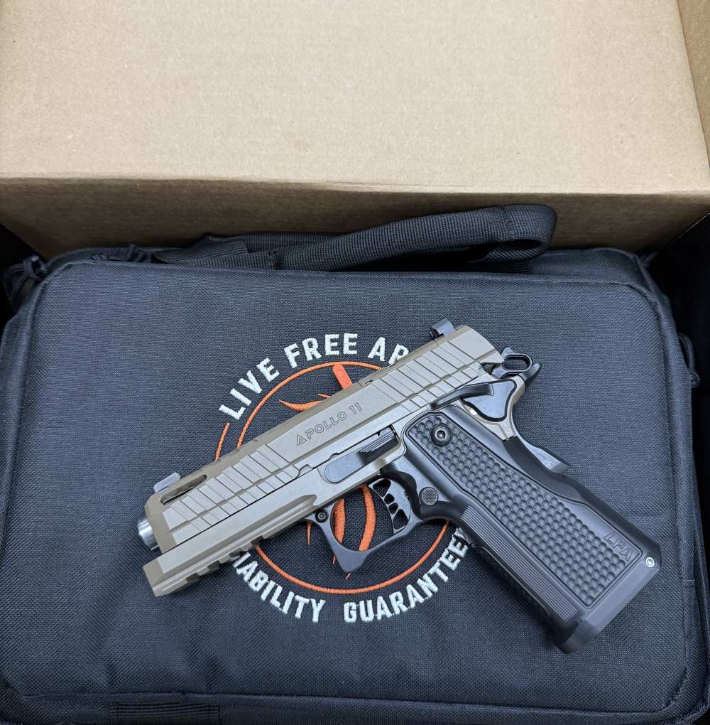 New-Live Free Armory LFA Apollo 11 Elite 2011 9mm! Aluminum Grip ...