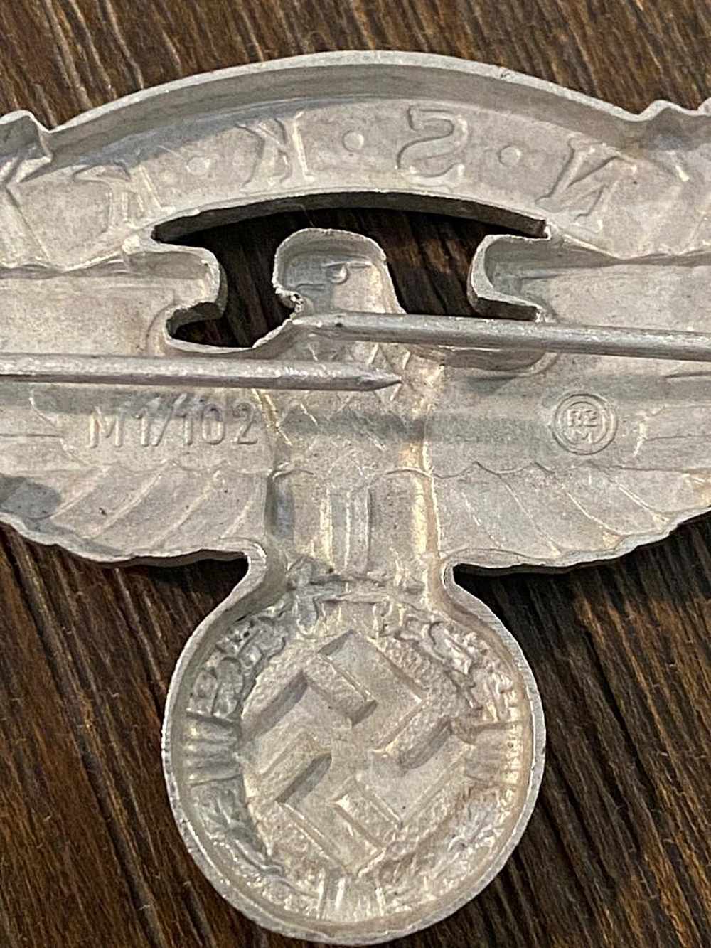 WW2 German NSKK Officers Visor Cap Eagle & Cockade Set MINT & RARE ...