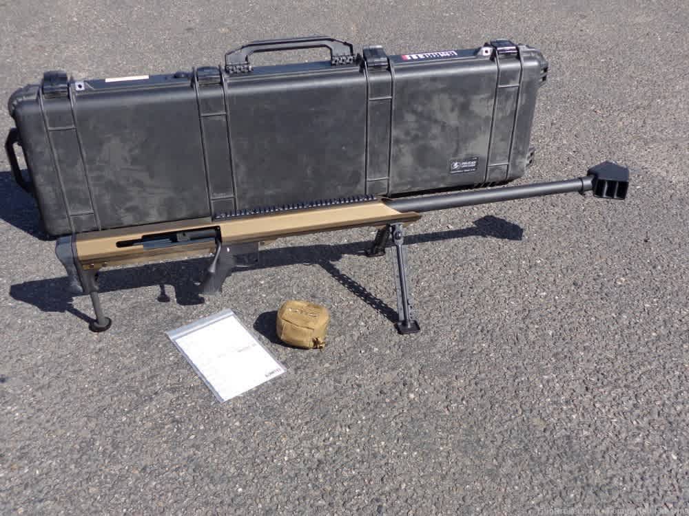 Barrett M99 M 99 Burnt Bronze .416 Bolt Rifle + Pelican Case -One of a ...