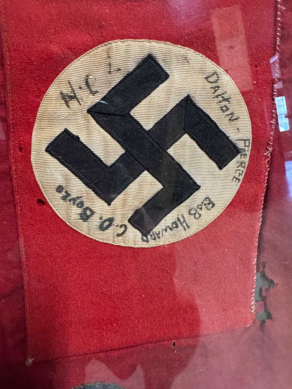 WWII Paratrooper Captured German Flag- Signed by Lt Col. Wild Bill ...