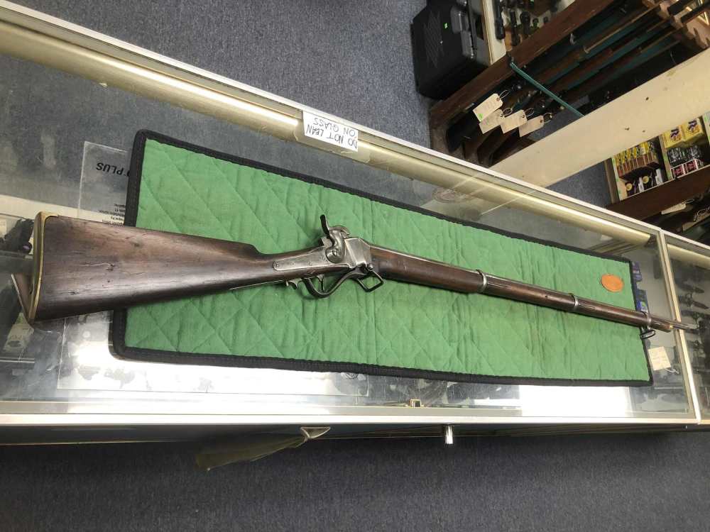 Confederate? Sharps pattern .54cal military rifle Civil War Nepalese ...