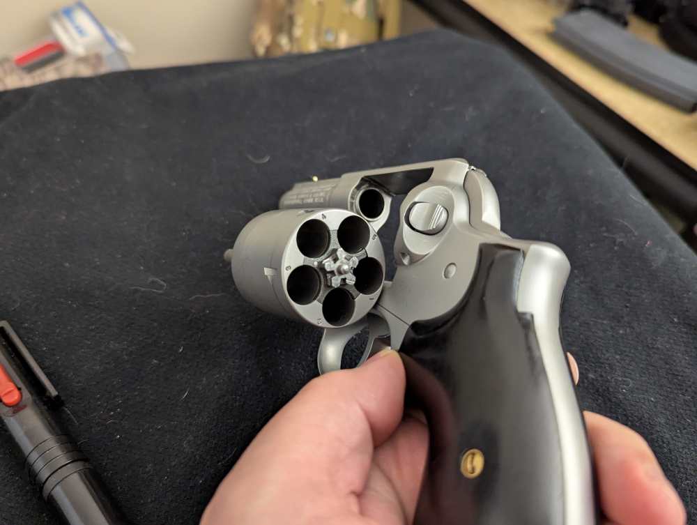 Holy Grail ASP devel fast five Ruger speed six converted to 44 special ...