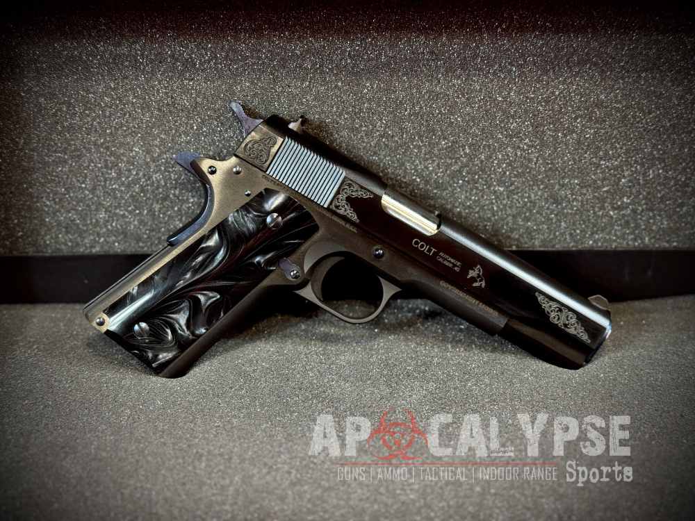 CNC Colt 1911 Classic Government Midnight #238 of 300 45 ACP - Semi ...