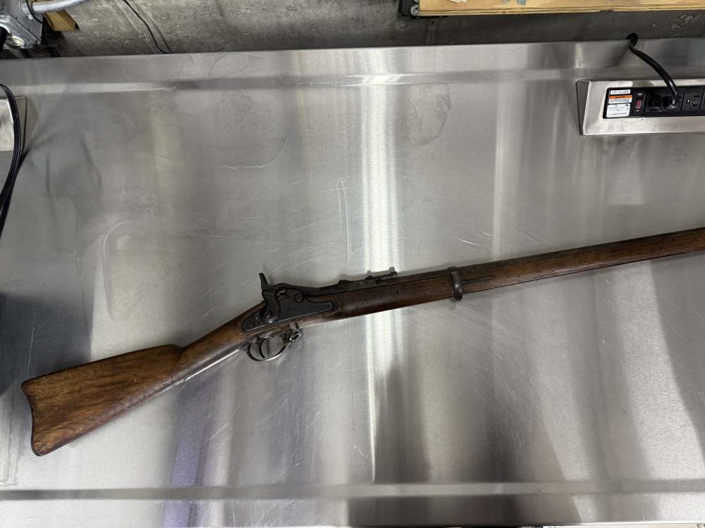 Springfield Model 1861 Rifled Musket .58 Cal Muzzle Loader With Bayonet ...