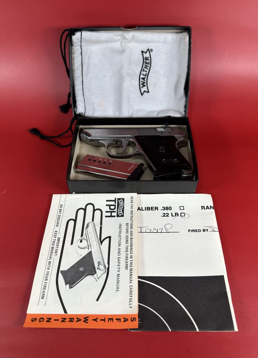 Super Rare Walther Interarms Model TPH Stainless .22 LR Excellent ...