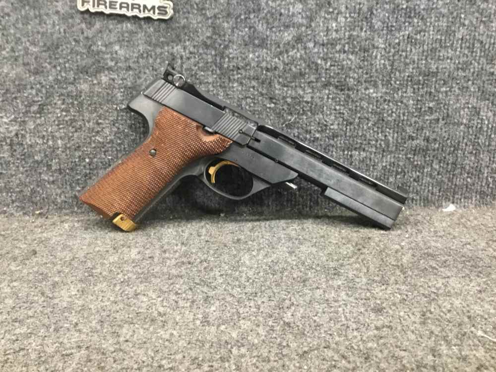 High Standard Victor .22LR Semi Auto Pistol W/ 1-10 Round Mag - Semi ...