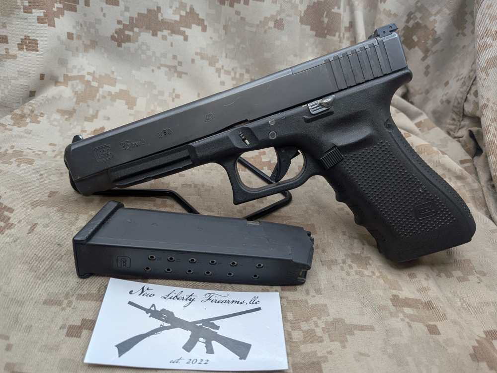 Glock 35 Gen4 MOS .40 S&W USED G35 Gen 4 Optics Ready - Semi Auto ...