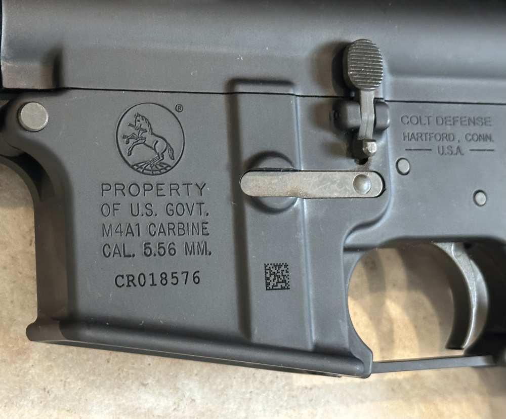 Colt socom m4a1 roll marked og rare - Semi Auto Rifles at GunBroker.com ...