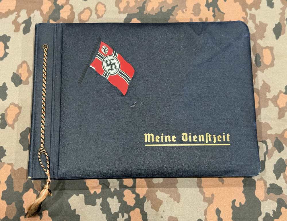 WW2 German Kriegsmarine Navy Photo KM Album WWII MINES Uniform visor Ship - WWI & WWII ...