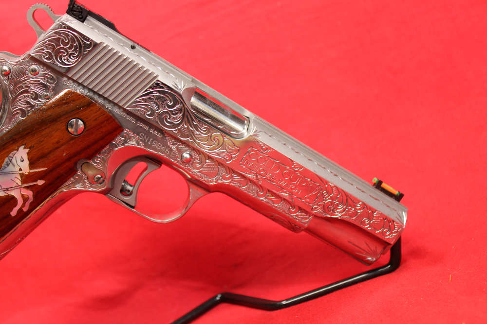 COLT GOLD CUP NATIONAL MATCH SERIES 80 ENHANCED ENGRAVED UNFIRED 1995 - Semi Auto Pistols at ...
