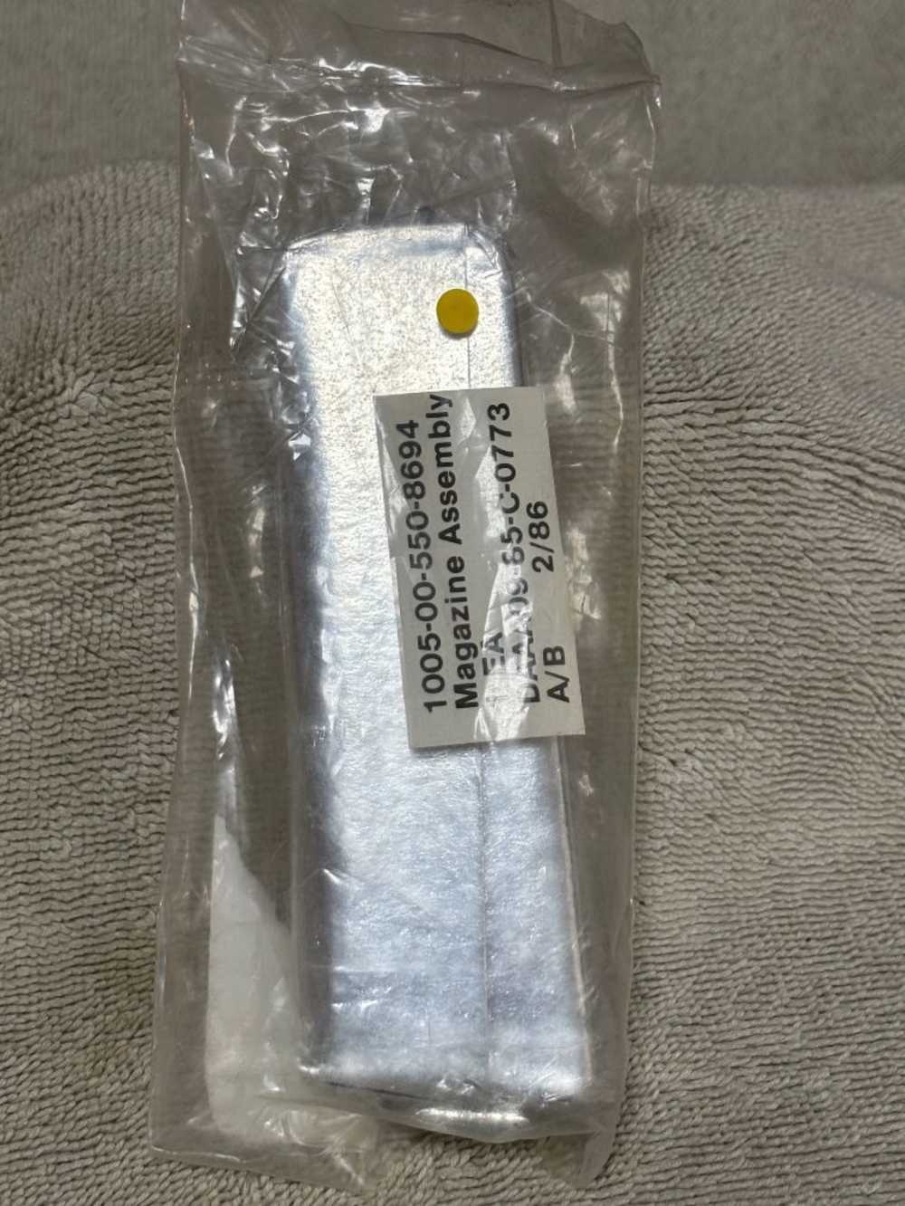 USGI Surplus 1911A1 magazine 45 ACP 7 rd NOS fits Colt Remington Ithaca ...