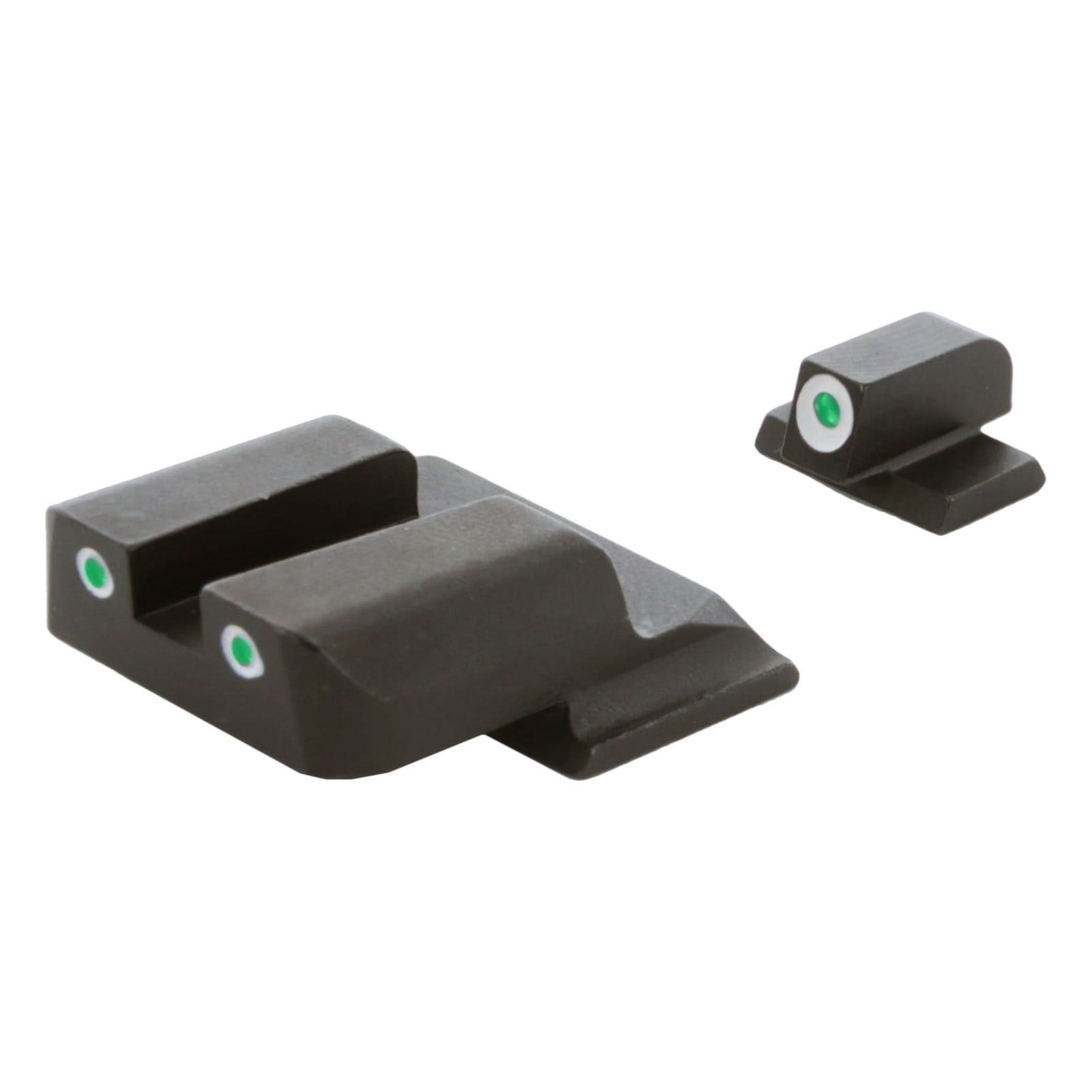 AMERIGLO S&W Classic Style 3-Dot Green w/White Outline Front & Rear ...