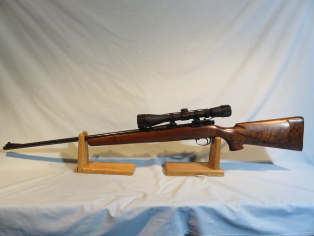 Sako Riihimaki L46, .222 Rem. mag, custom stock, scope, 24" bl. - Bolt ...