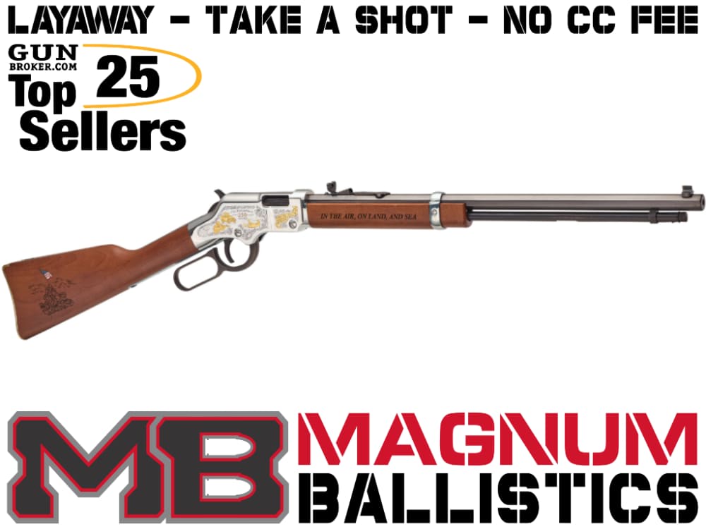 Henry Spirit of the Corps 22LR - Lever Action Rifles at GunBroker.com ...