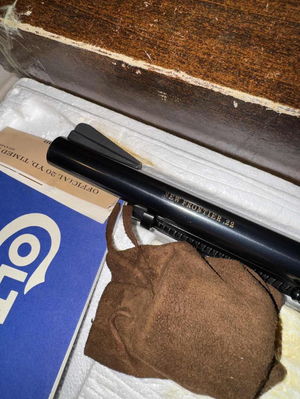 NIB Colt New Frontier Dual Cylinder 22 WM / 22 LR NO CC FEES FREE SHIPPING - Revolvers at ...