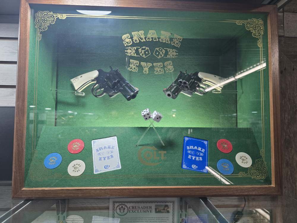 Colt Snake Eyes Consecutive Pair Python Revolvers – 2 ½” .357Mag Holy ...