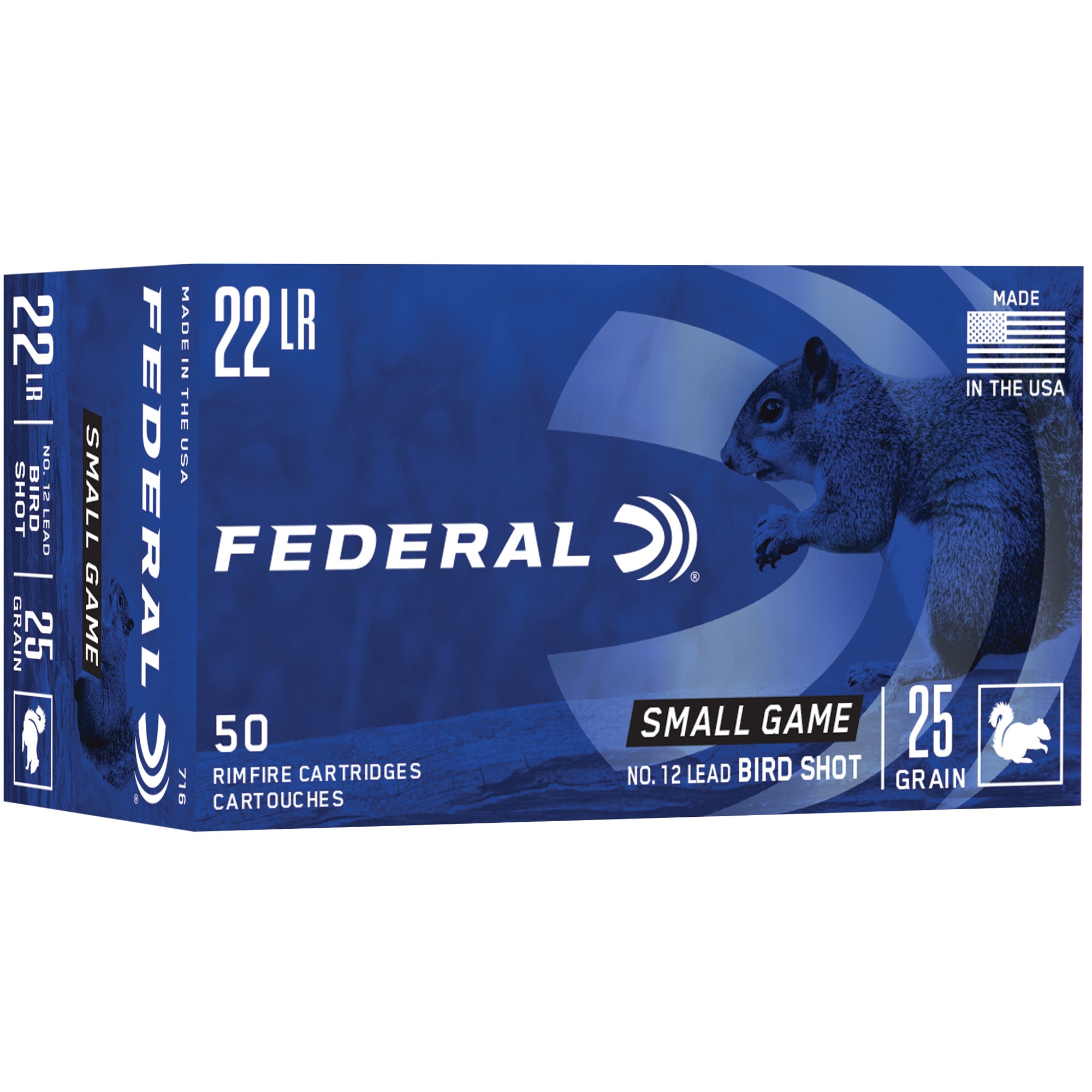 FEDERAL GMSHK 22LR #12 LD SHOT 100 Rounds - Rifle Ammo at GunBroker.com ...