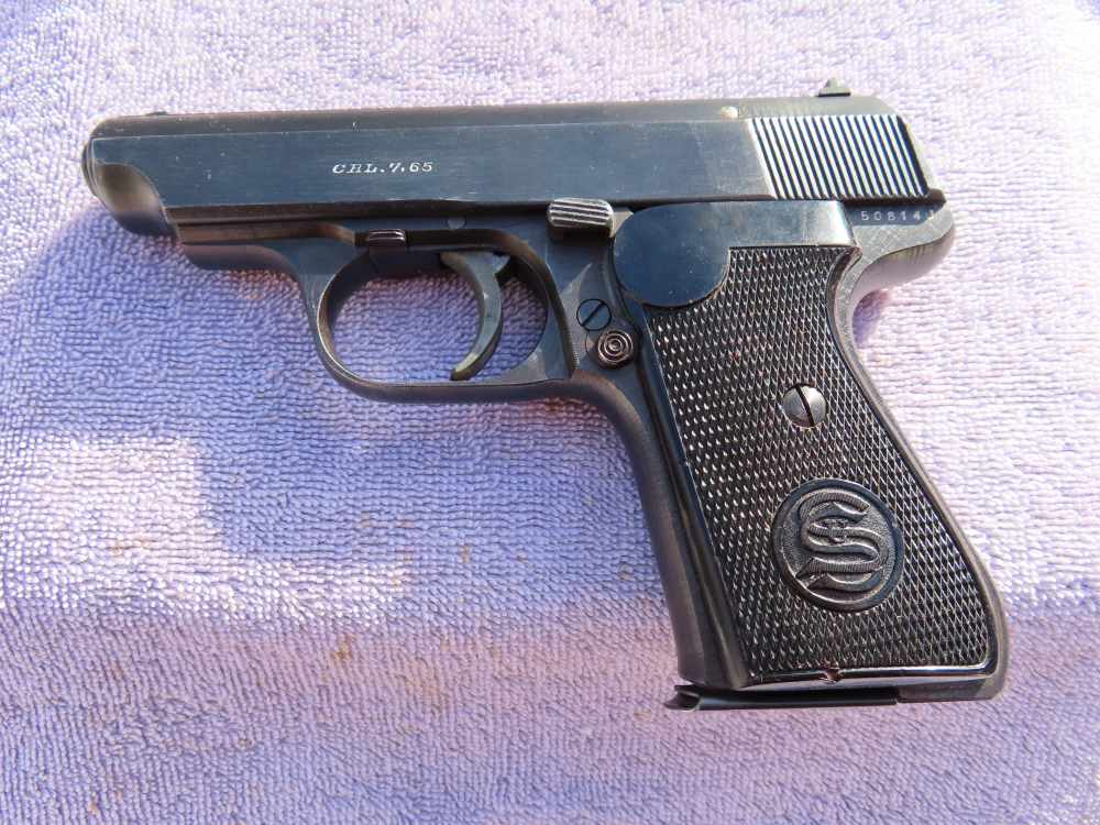 WWI GERMAN SAUER 38H-EXCELLENT-MATCHING-GI ASSEMBLED AT FACTORY - Curios & Relics at GunBroker ...