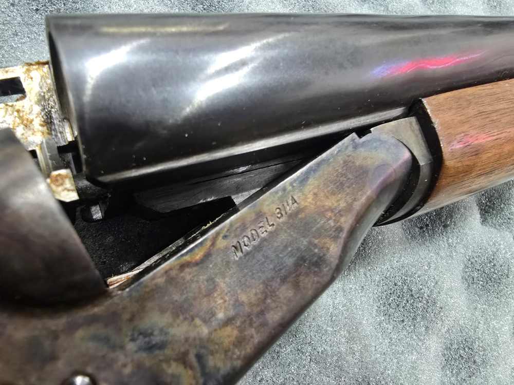 Stevens Model 311A Shotgun - Side by Side - Double Barrell - Double Trigger - Side By Side ...