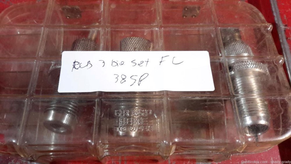rcbs 3 die set fl 38 special - Reloading Dies at GunBroker.com : 1141081569