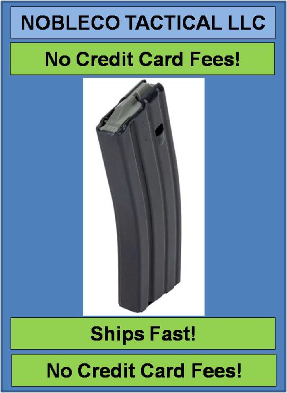 30rd AR-15 USGI Mag 5.56 MIl-Spec Magpul Follower PSA D&H Tactical USA ...