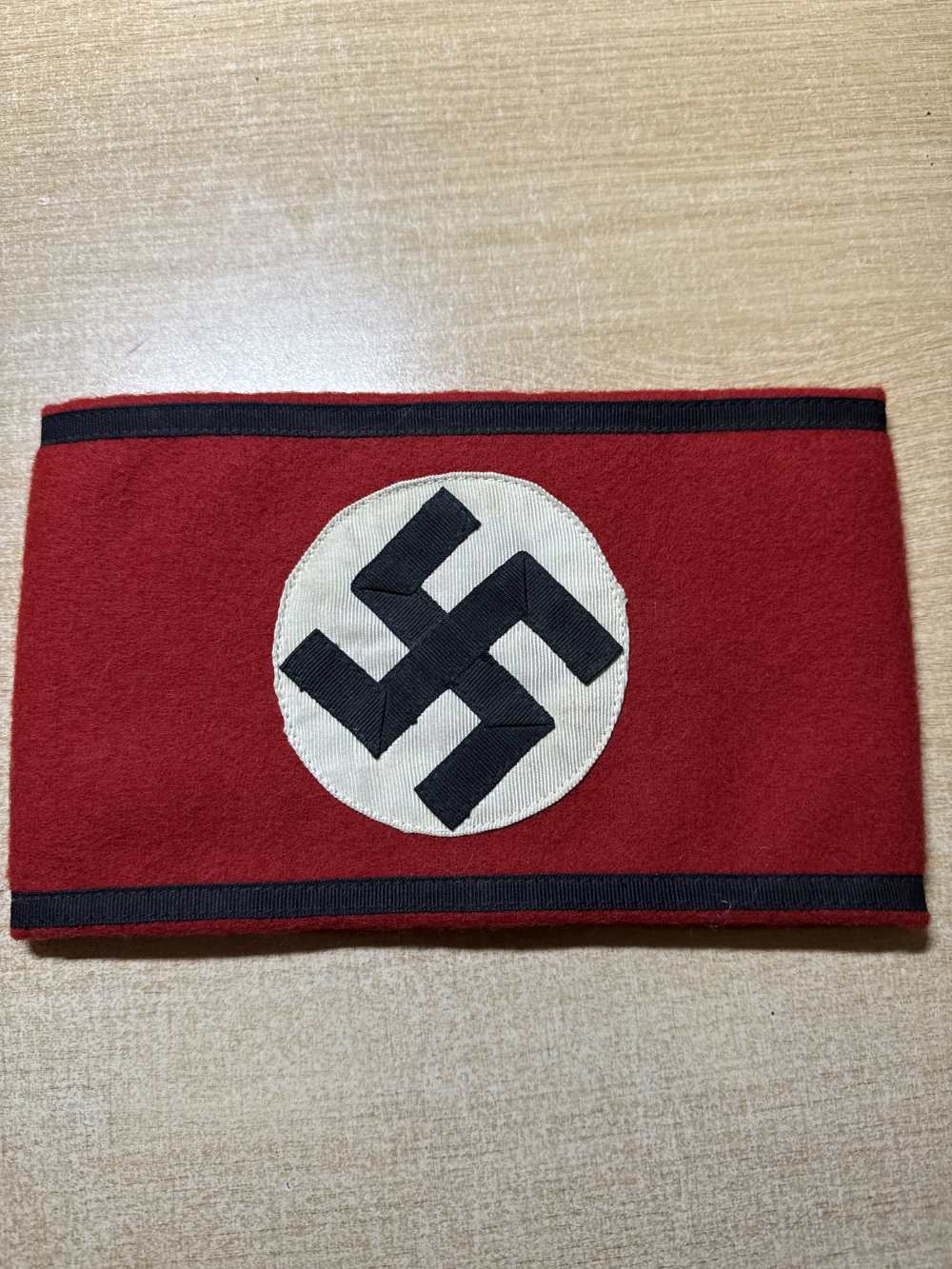 WWII German SS Armband Patch RZM Tag Arm Band - WWI & WWII Collectibles ...