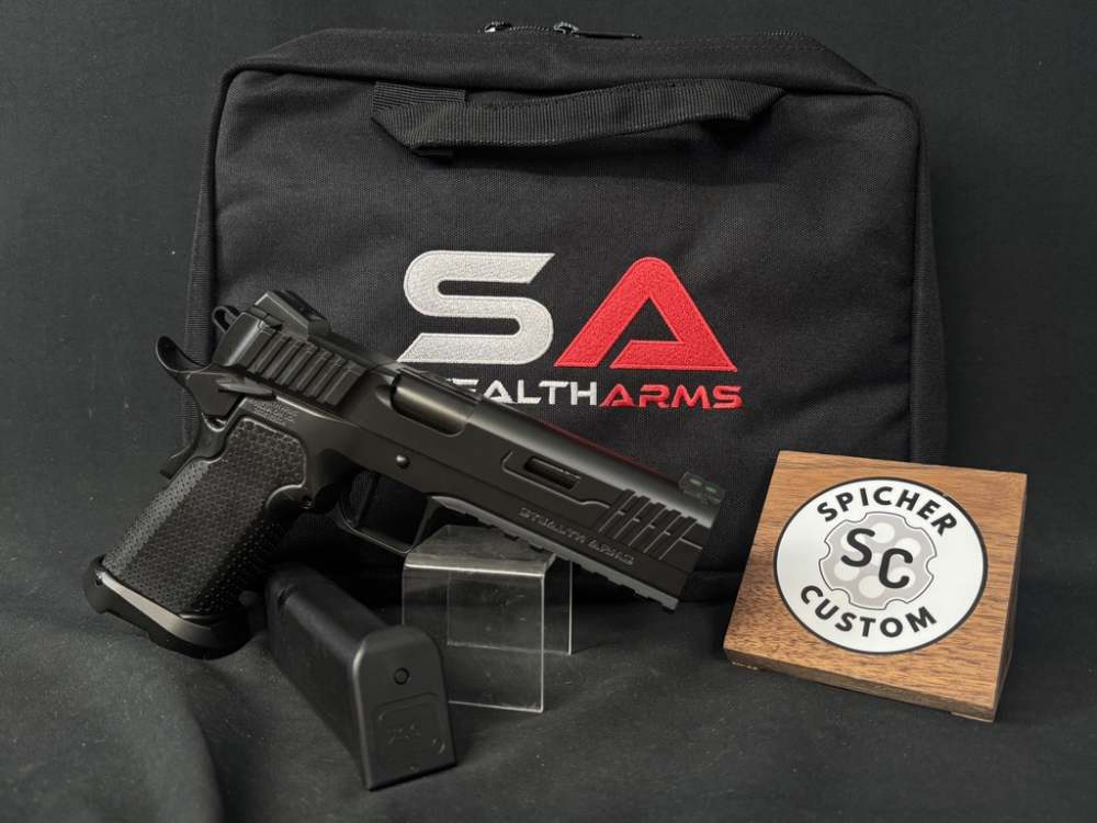 NEW Stealth Arms Platypus 1911 Government 5" 9mm - Dual Slide - RMR/SRO ...