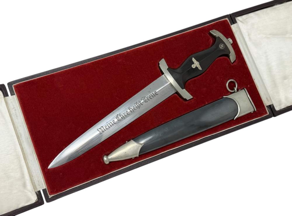 WW2 German SS Dagger by EPAC with PRESENTATION CASE WWII Early - WWI ...