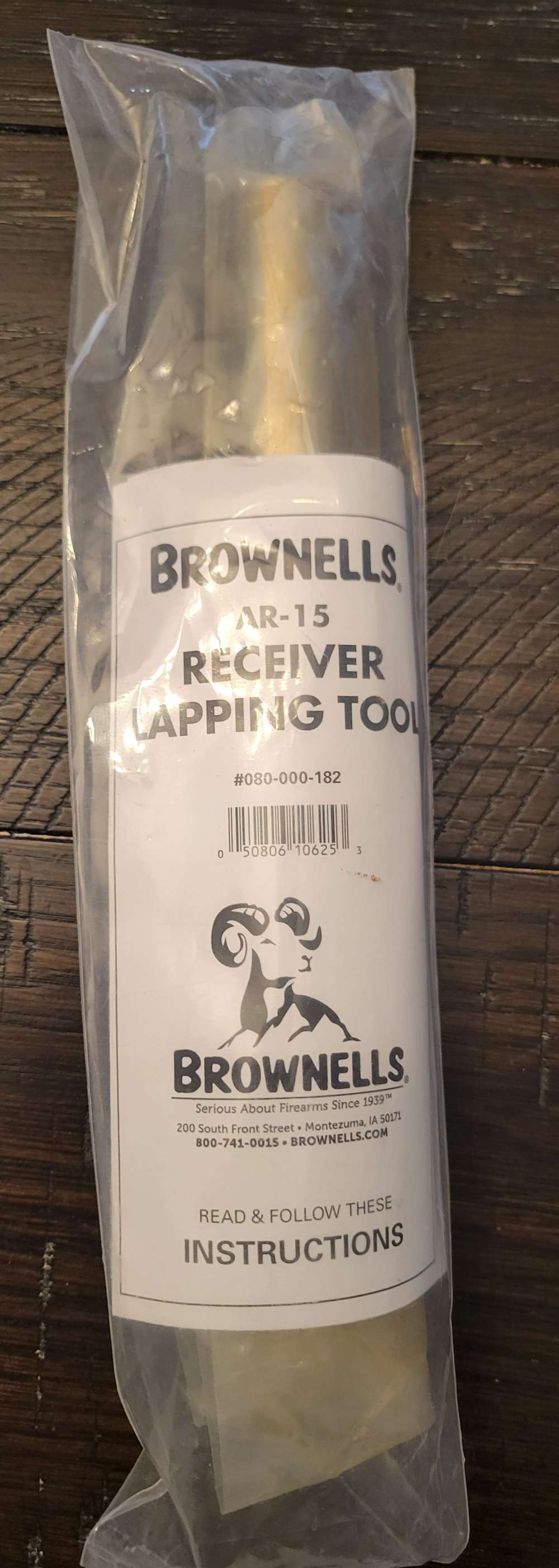 AR15 AR 15 receiver lapping tool - Other Tools & Hardware at GunBroker ...