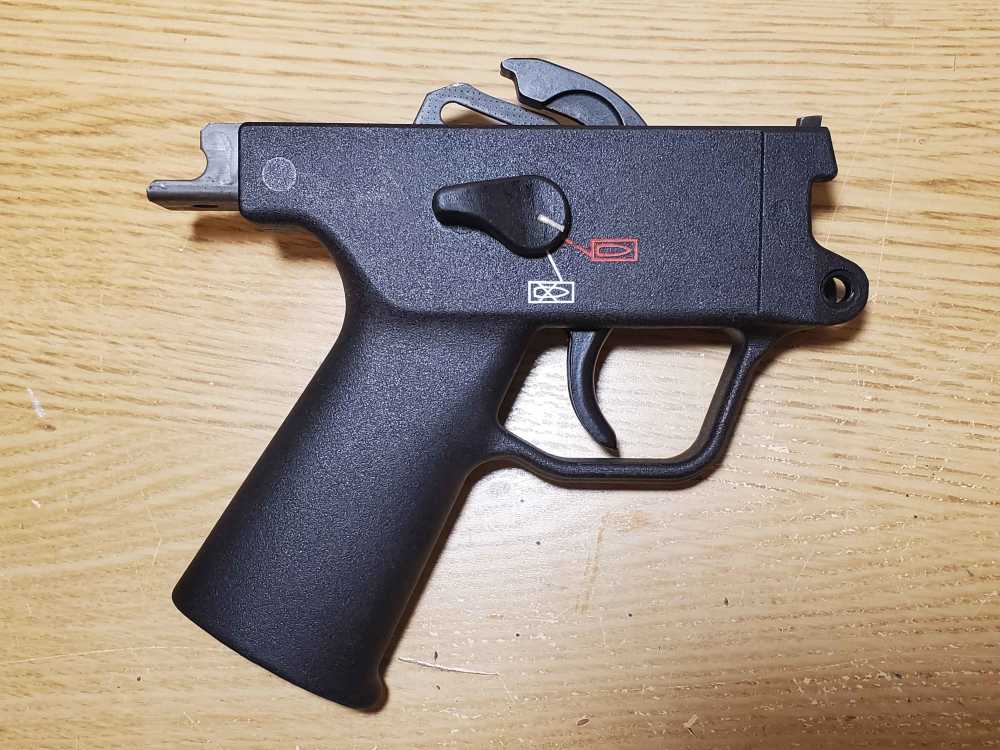 HK German MP5 SF FBI Ambi Trigger Group Complete Lower Rare MP5SF - HK ...