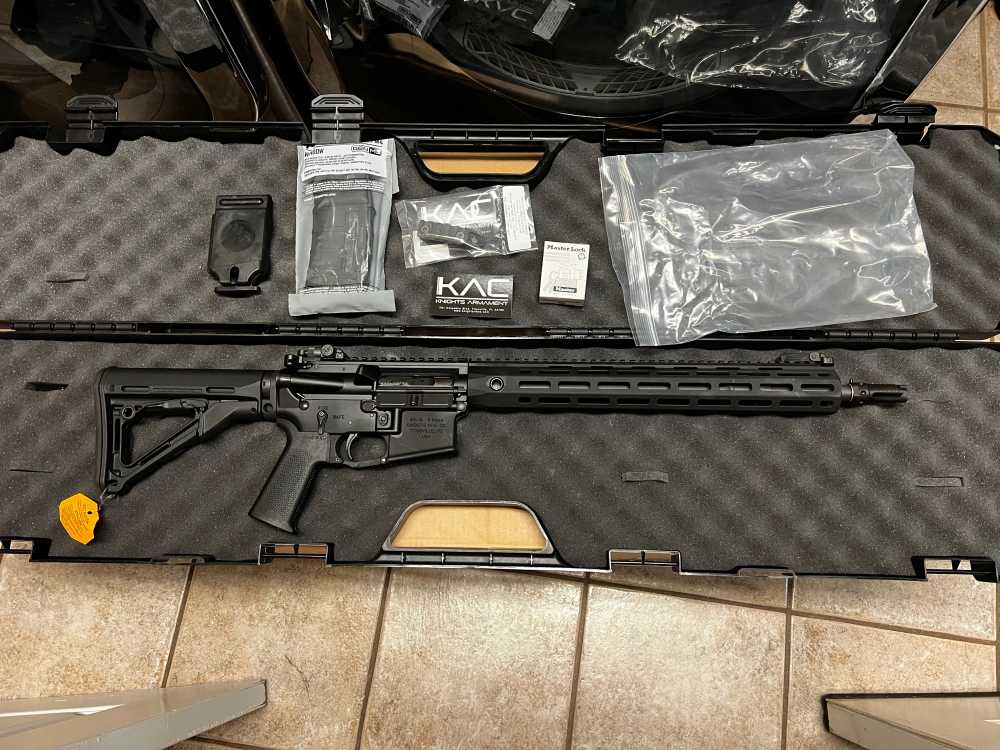 Knights Armament SR-15 E3 Mod 2, 5.56 Nato .223 SR15 KAC Stoner Rifle ...