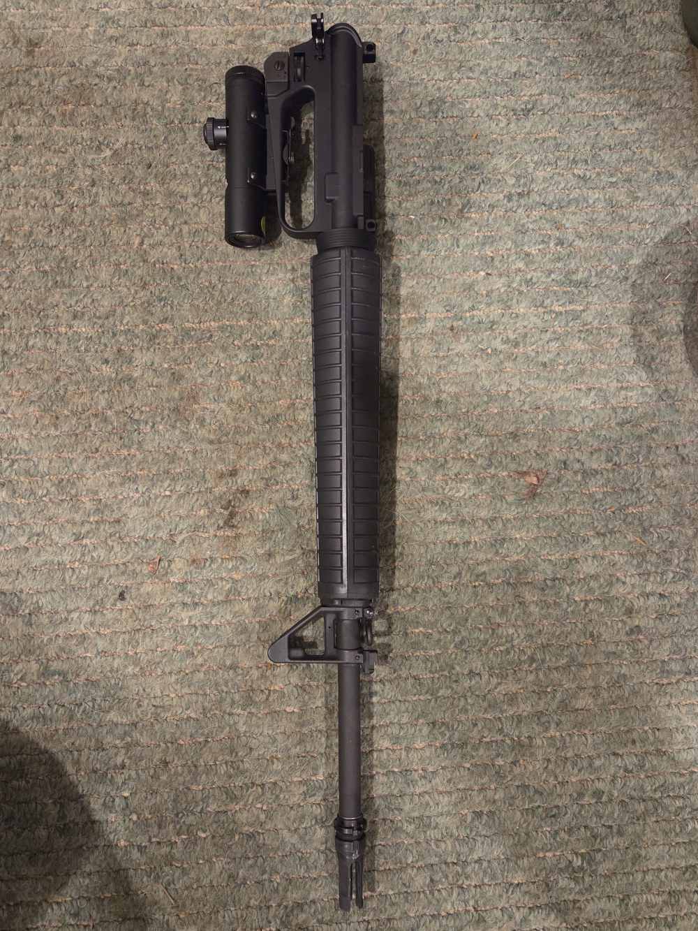 M16A2 - upper built by fulton Armory FAR-15 A2 w/ brownells retro scope ...