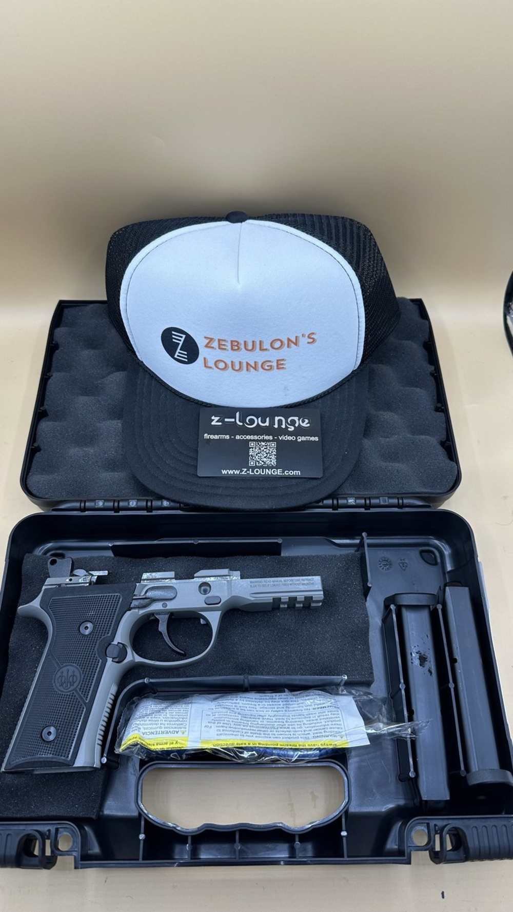 COMPLETE FRAME Beretta 92X INOX 92 X FULL 9mm Lower Vertec Grip Rail ...