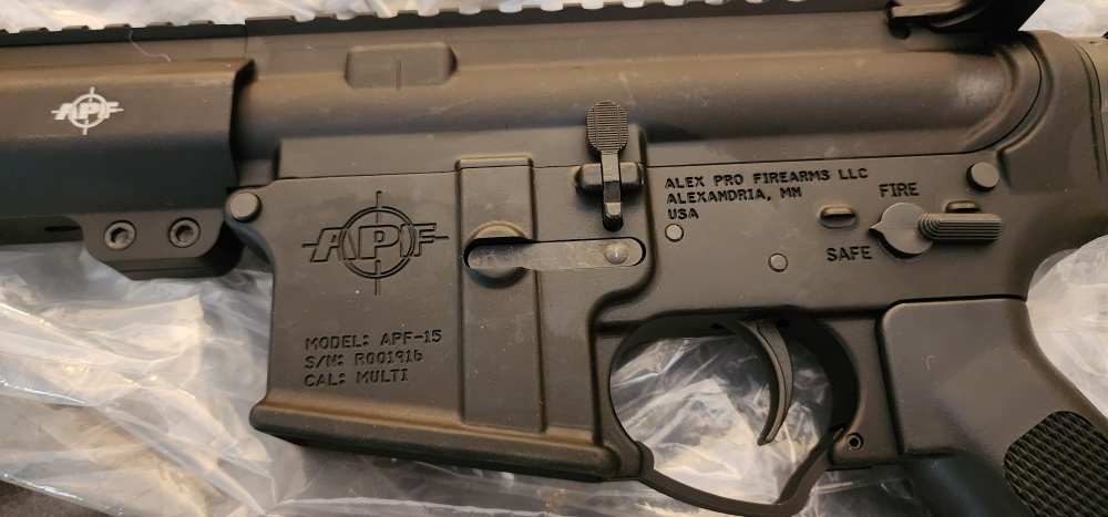 ALEX PRO FIREARMS APF APF-15 RIFLE - Semi Auto Rifles at GunBroker.com : 1141899144