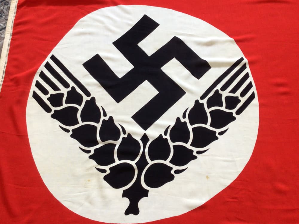 Original WWII German RAD Flag Complete W/Loops - WWI & WWII ...