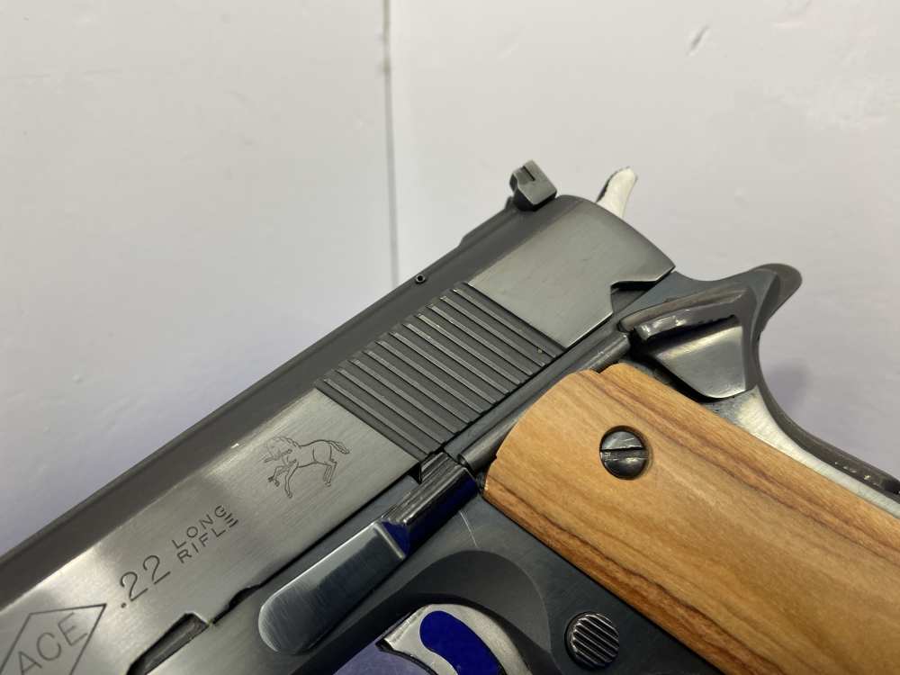 1978 Colt ACE Service Model .22 LR Blue 5" *DESIRABLE .22 SEMI-AUTO ...