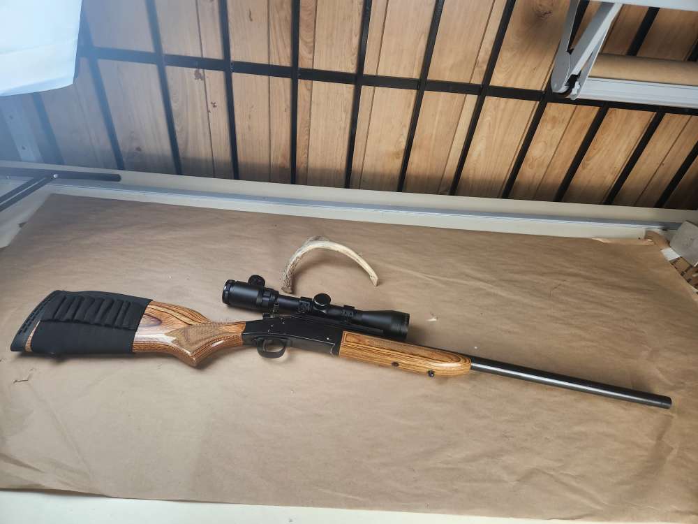 H&R SB2 Ultra 243 Winchester Single Shot Break Action Rifle w/ Scope ...